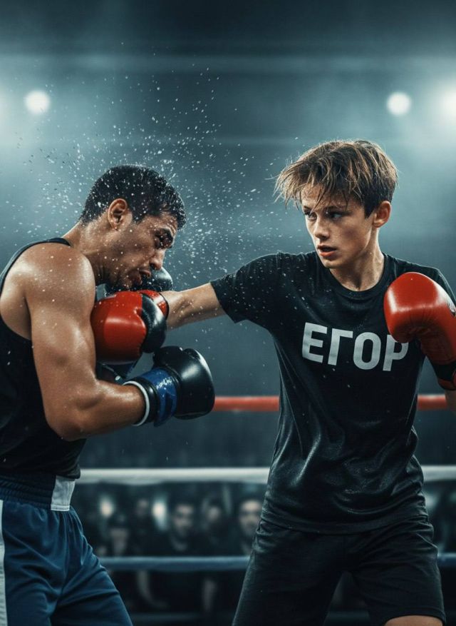 Промт Фотосессия мальчика боксёра для нейросети Nano Banana: | Vlex AI